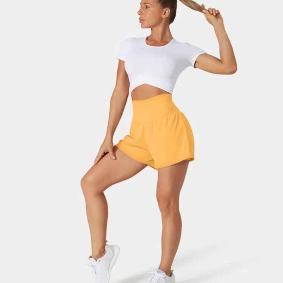 HALARA | Shorts | Halara Super High Waisted Back Pocket Side Hidden ...